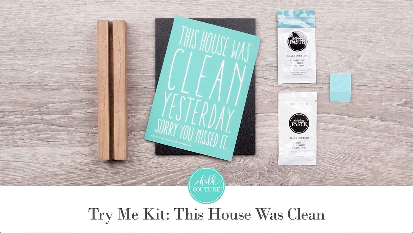 6 Fabulous Complete Try Me Kits - Chalk Couture | Chalk Camp by Jill Hagner